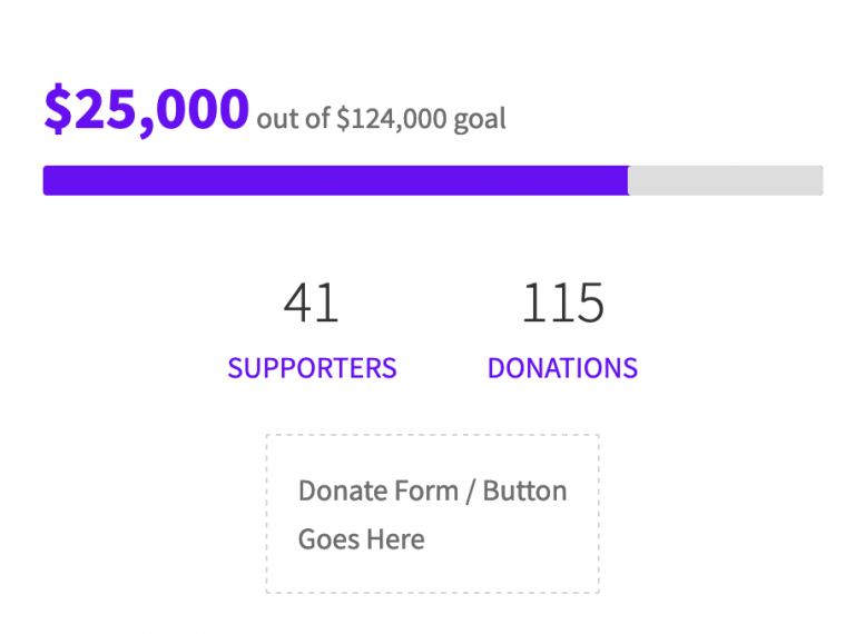 How to Show Fundraising Page Donation Total from Salesforce - Sawfish ...